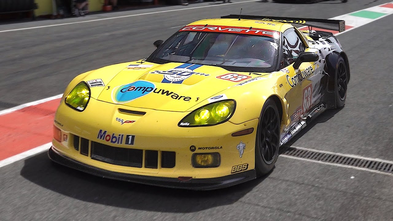 Corvette C6.R GT2 V8-motorgeluid