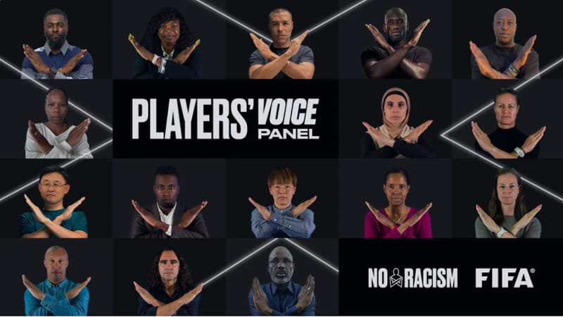Fifa, nasce il Players’ Voice Panel: 16 leggende unite contro il razzismo