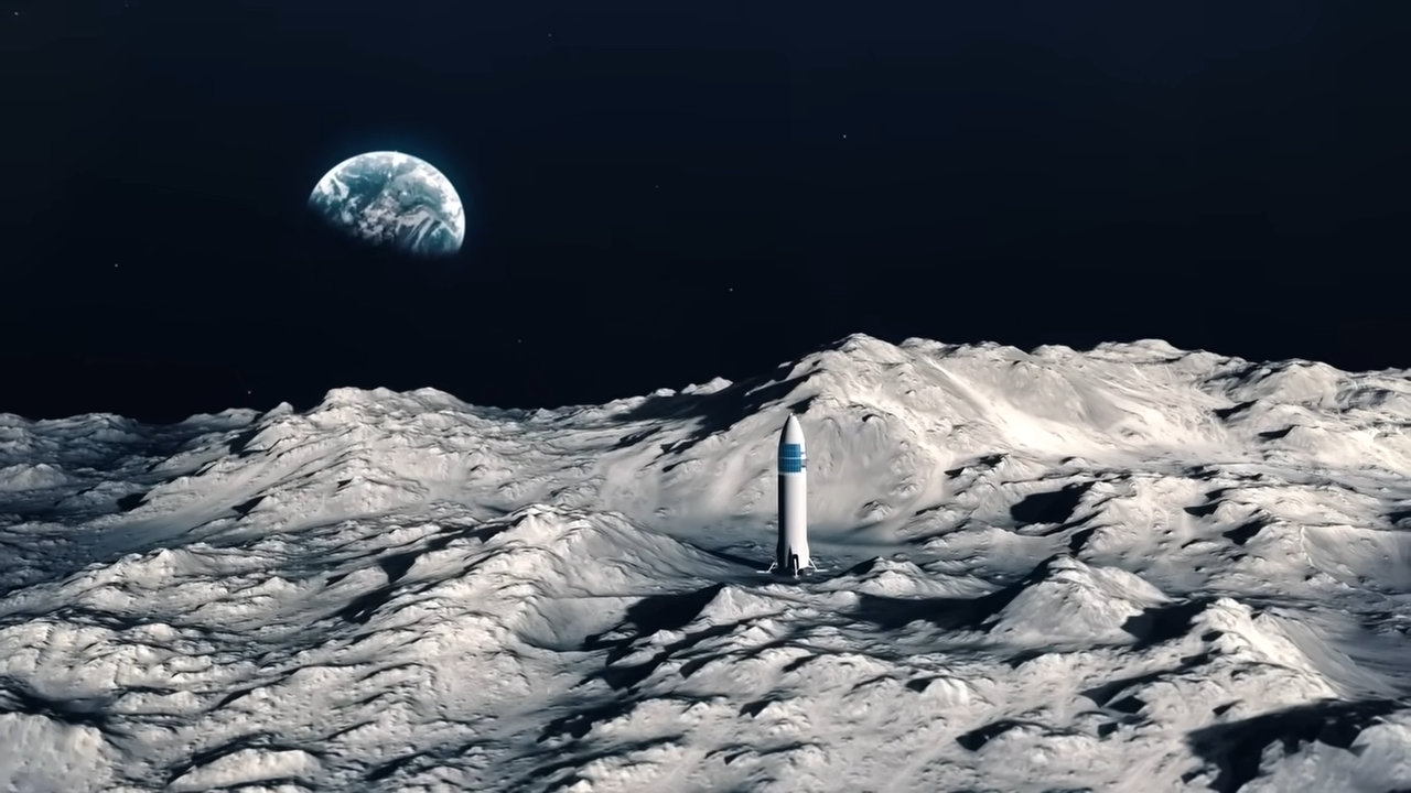 How SpaceX Will Revolutionize Lunar Living - The First Moon Base