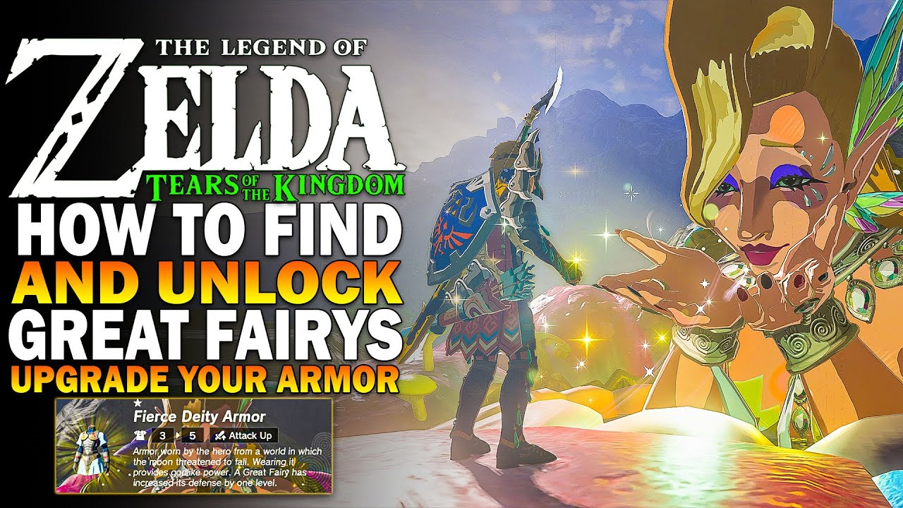 TOTK Guide: Find All Great Fairy Fountains & Upgrade Your Armor