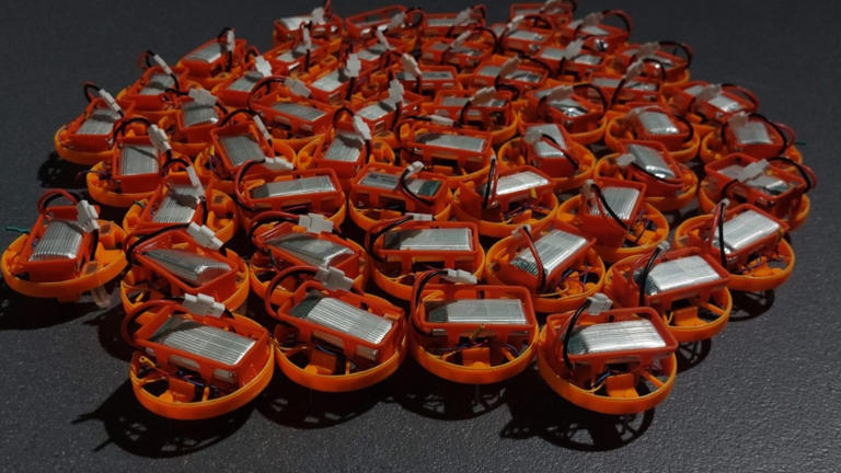 Schooling fish, flocking birds inspire breakthrough in robot ‘swarm ...