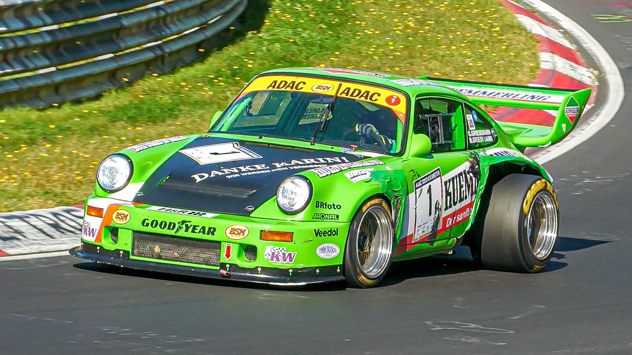 Nürburgring Crash GT4-auto's - Porsche, BMW, Aston Martin