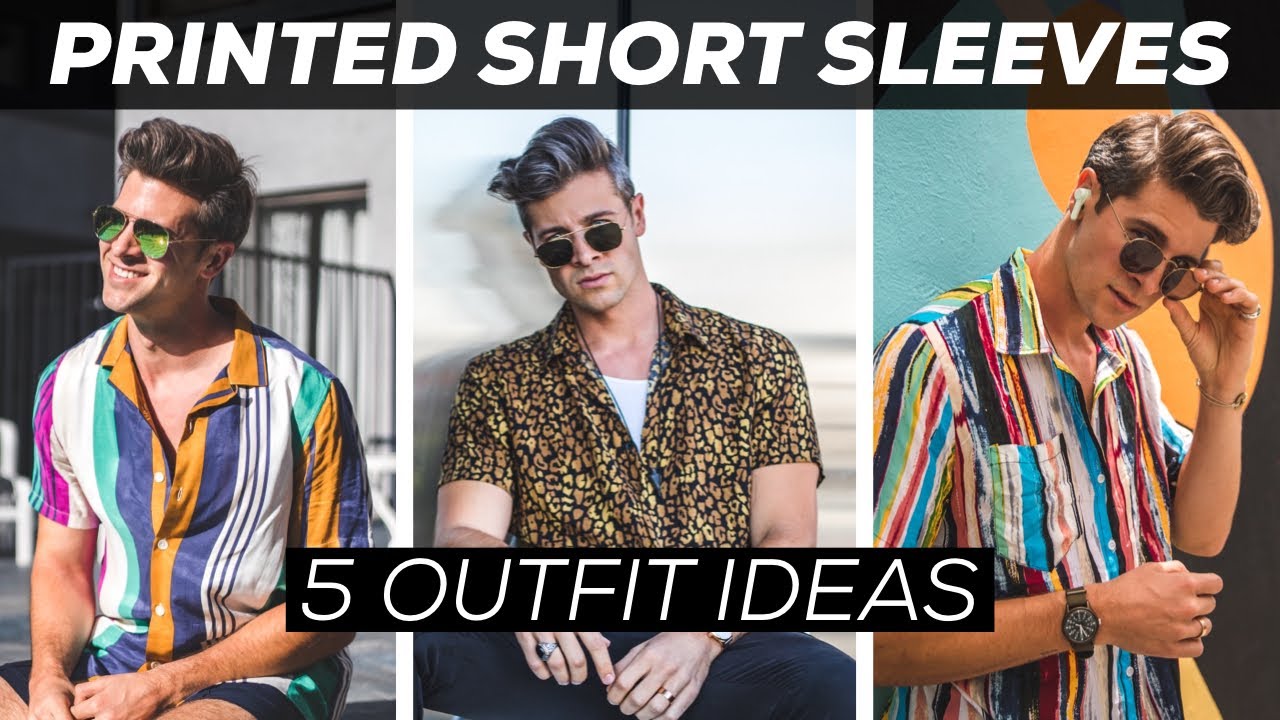 Men’s Style Tips | Patterned Shirt Outfit Ideas