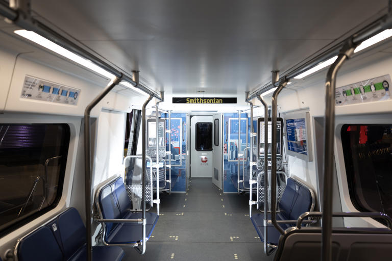 A look inside the new factory where Metro train cars are being built