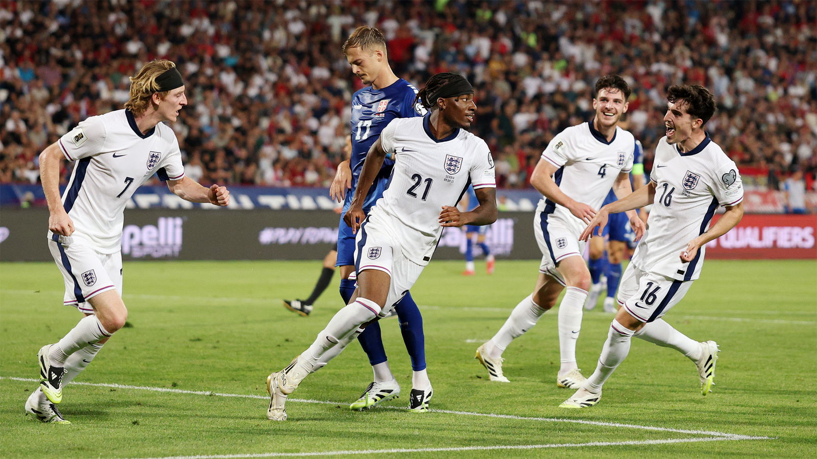 Not even Lee Dixon and Sam Matterface could ruin this - Serbia 0 England 5