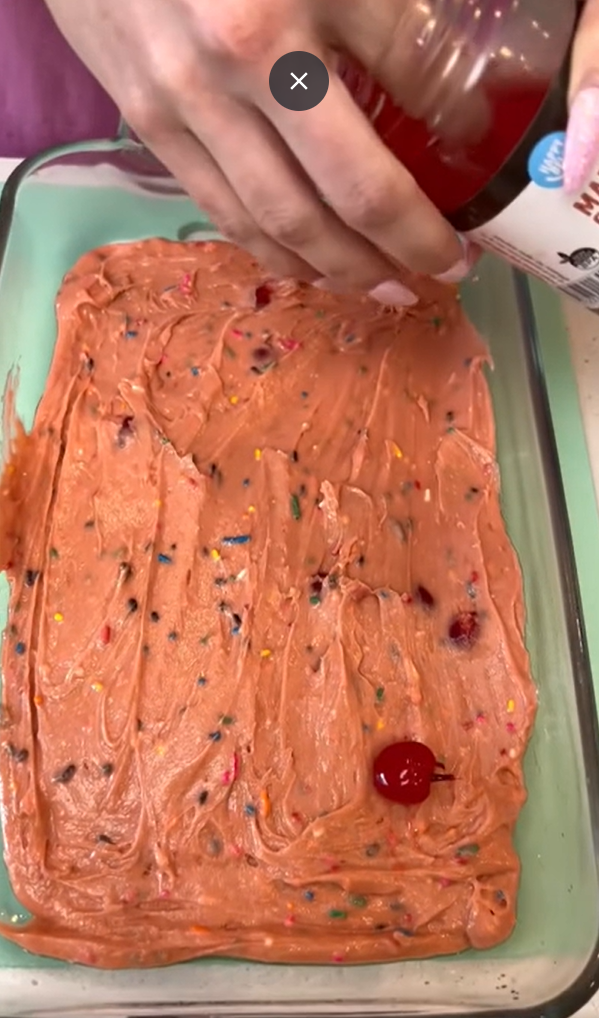 Strawberry Soda Dump Cake