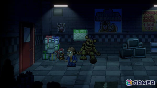 「FNAF」シリーズの2DホラーADV「Five Nights at Freddy's Into the Pit」PS5/Switch ...