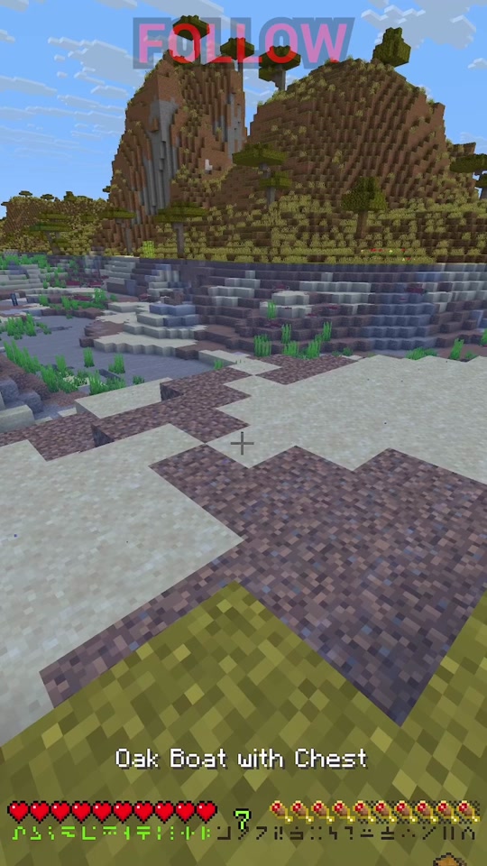 The secret boat features that overpowered #minecraft #minecraftjava