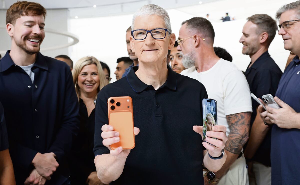 Apple cae en bolsa tras presentar su iPhone 17