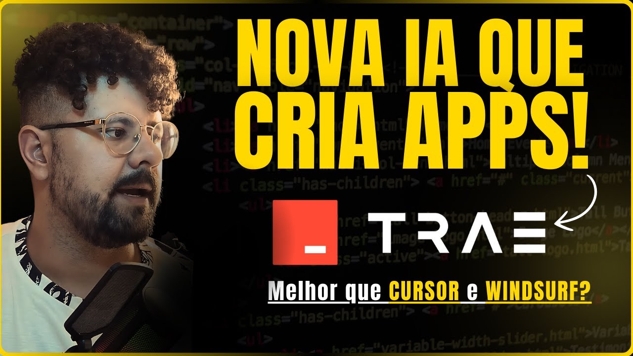 Trae AI; A IDE com IA 100% GRATUITA – Melhor que Cursor e Windsurf!¿