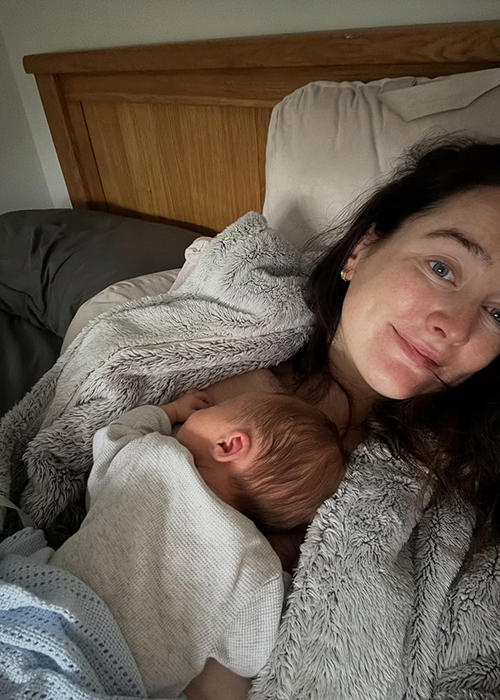 Rachel Purcell shares gorgeous insight into life with a newborn