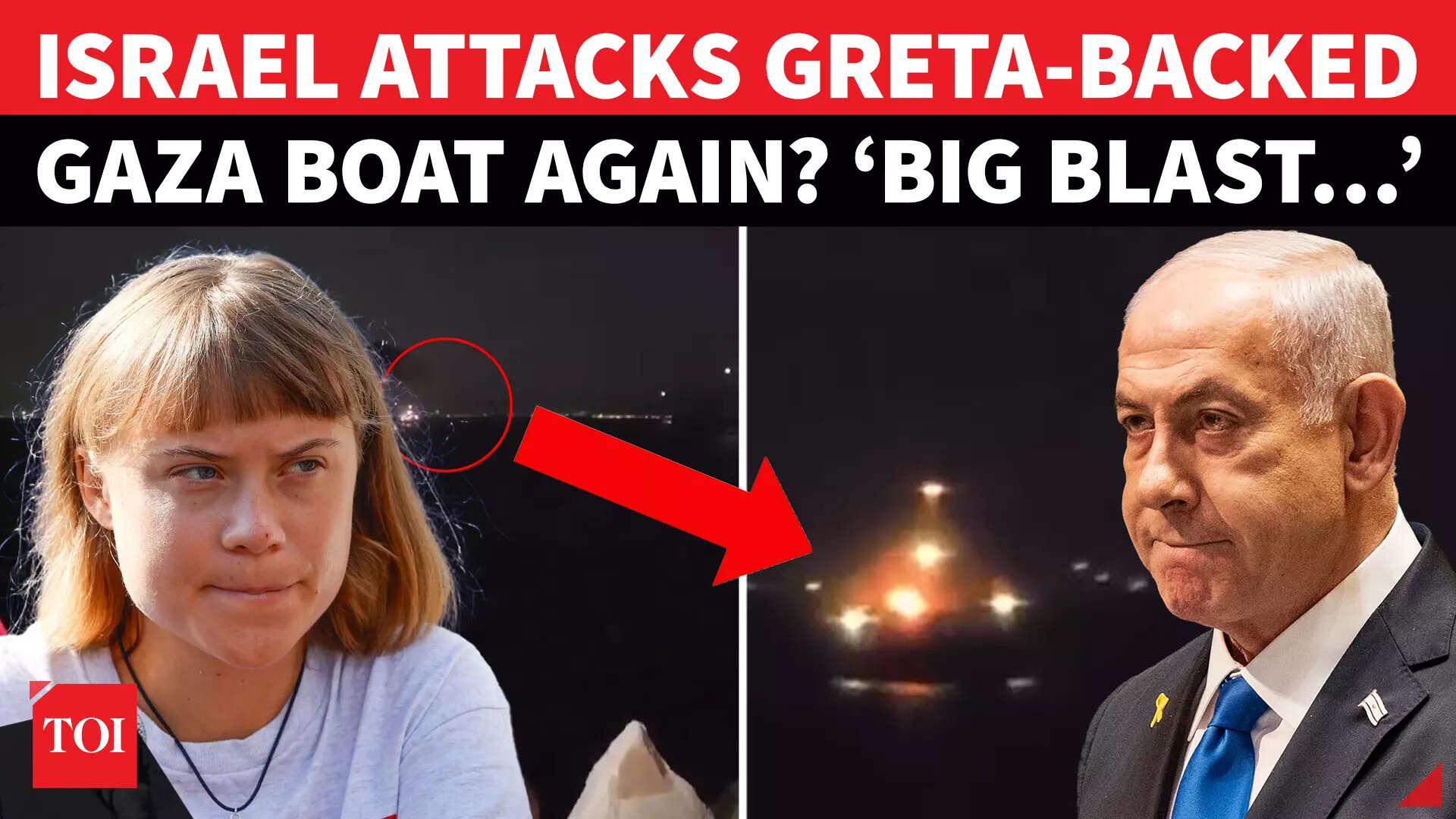 Drone Attack On Greta Thunberg-backed Gaza Aid Boat In Tunisia; Second ...