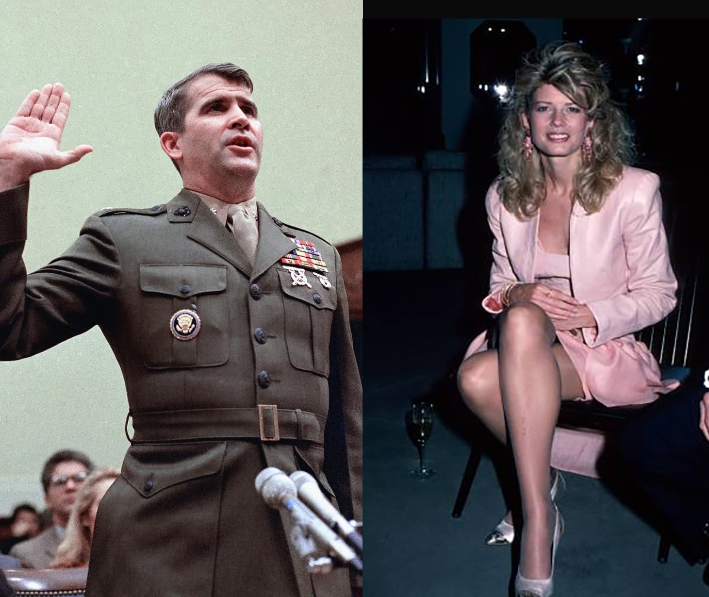 Iran-Contra figures Oliver North and Fawn Hall marry