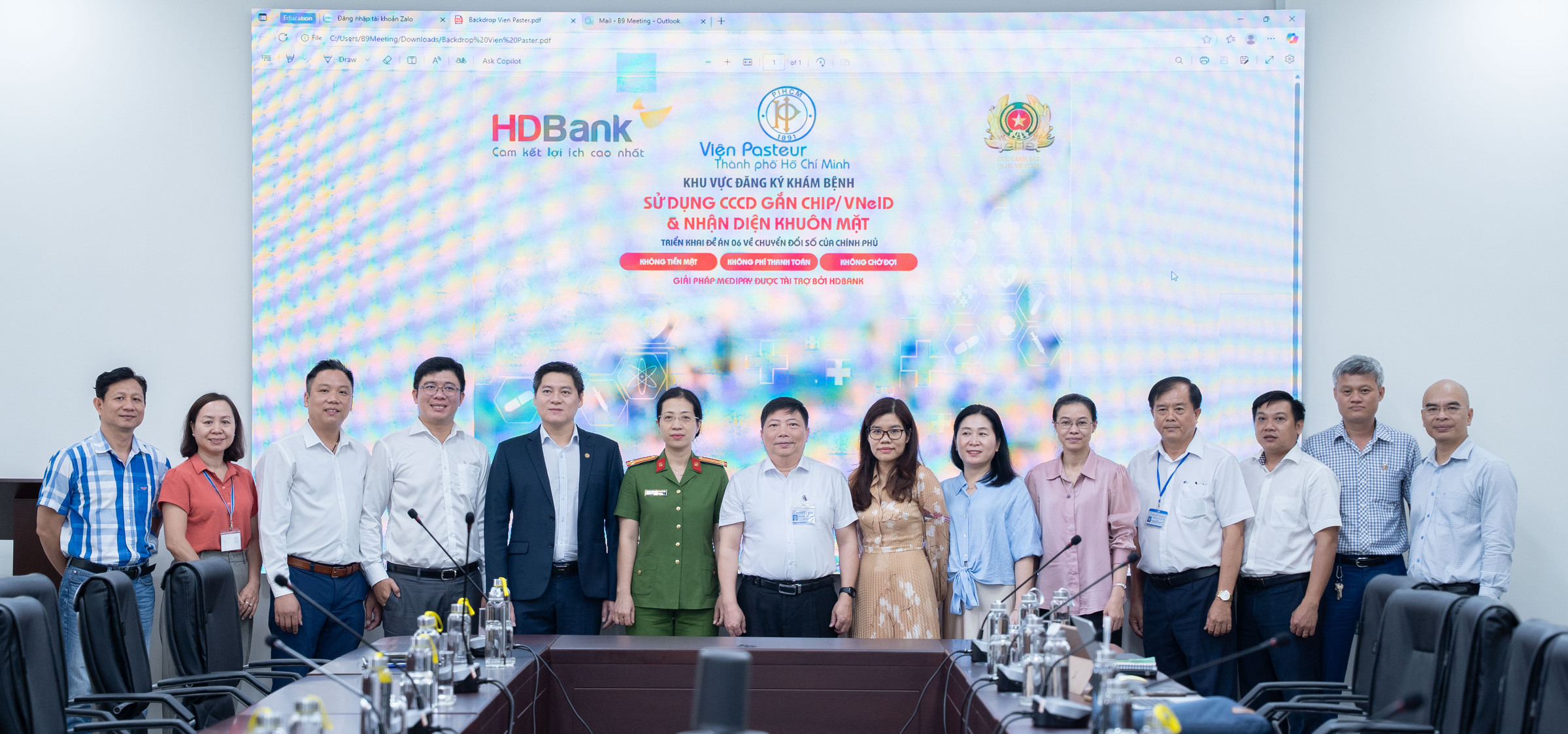 HDBank triển khai ki-ốt y tế thông minh tại Viện Pasteur TP HCM