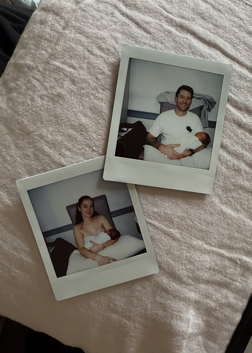 Rachel Purcell shares gorgeous insight into life with a newborn