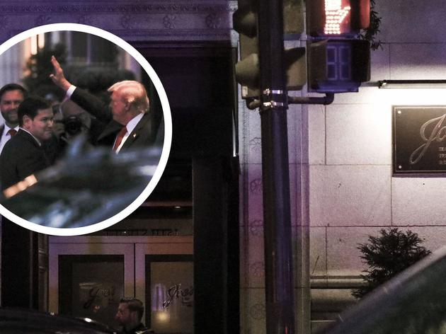 Heftige Szenen bei Trumps Restaurant-Besuch – „Hitler unserer Zeit“