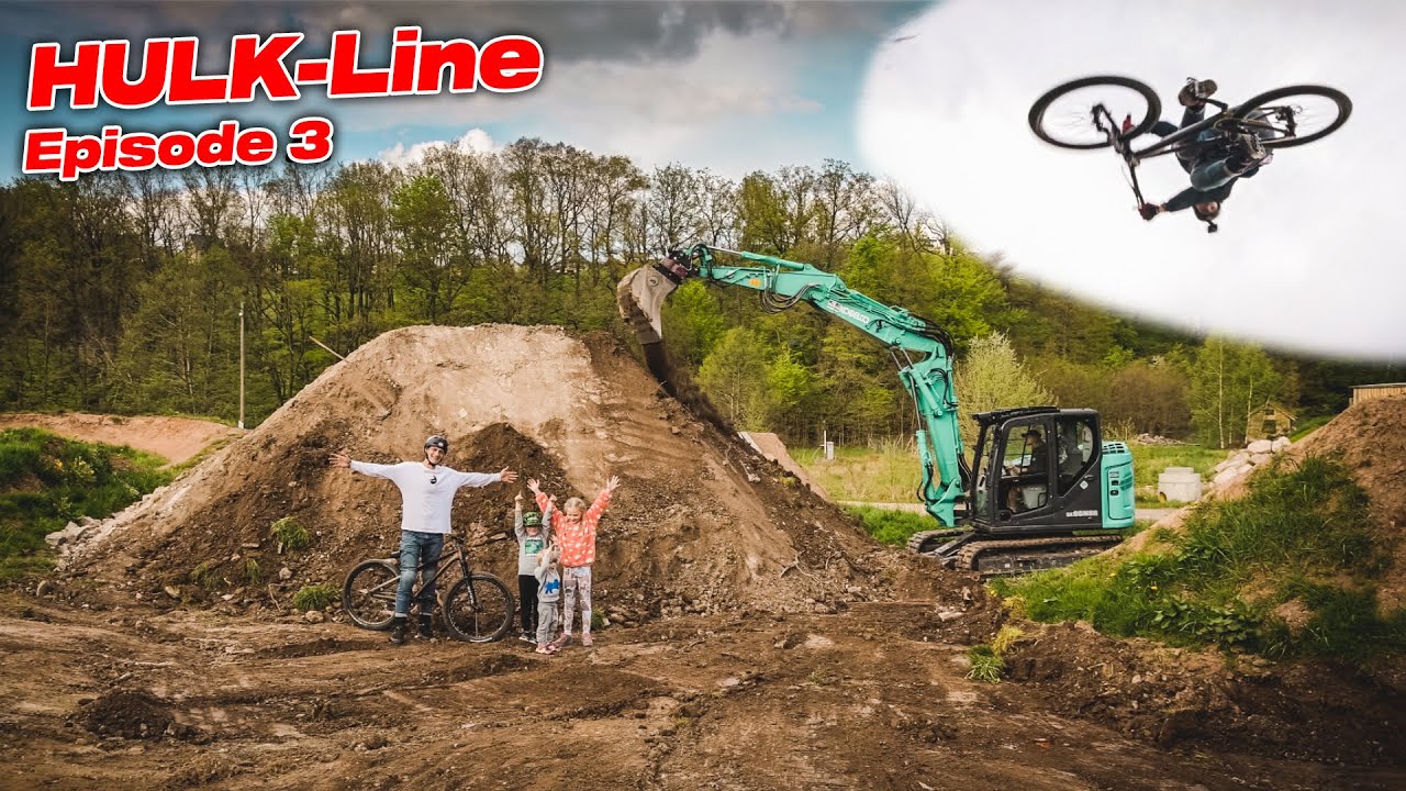 Wir Testen Den Ersten Sprung! Hulk-Line MTB Jumps – Episode 3