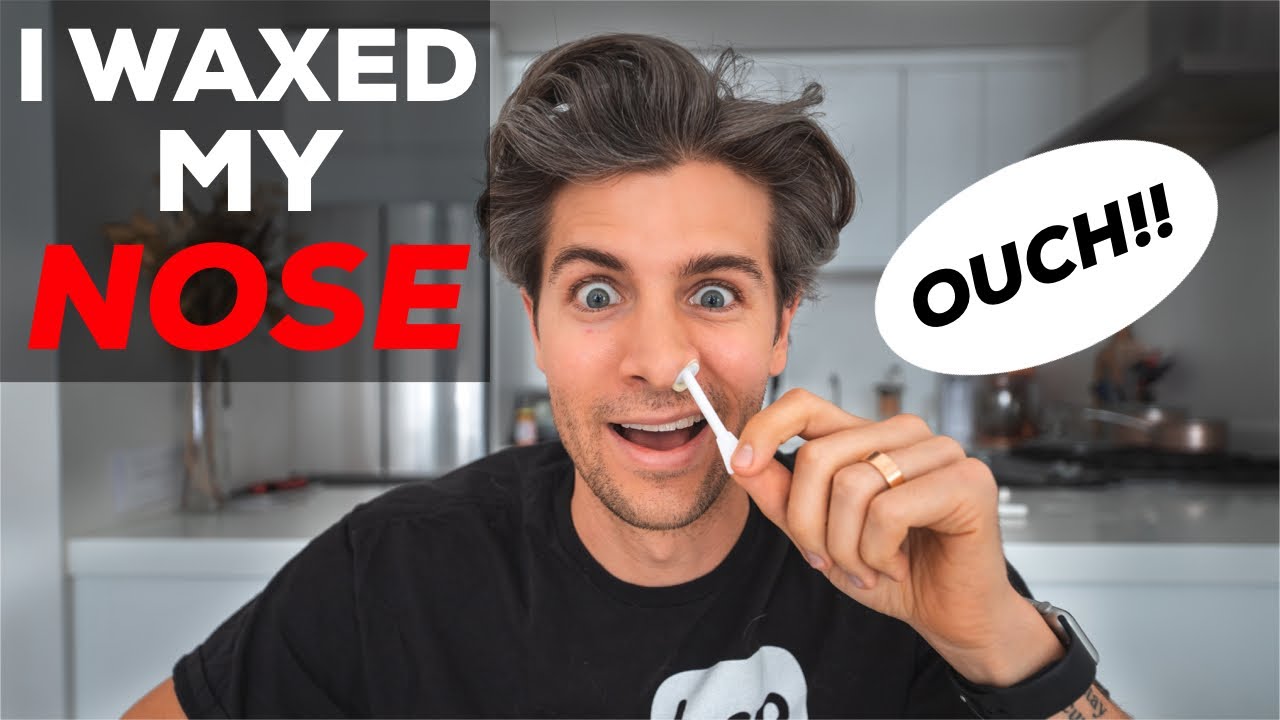 Waxing Nose Hair for the First Time | Men’s Grooming