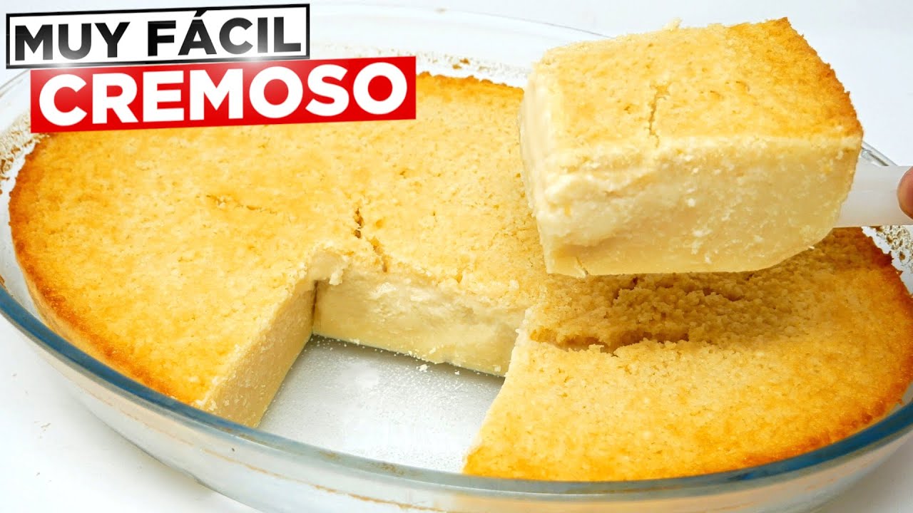 Postre de Coco Cremoso y Fácil