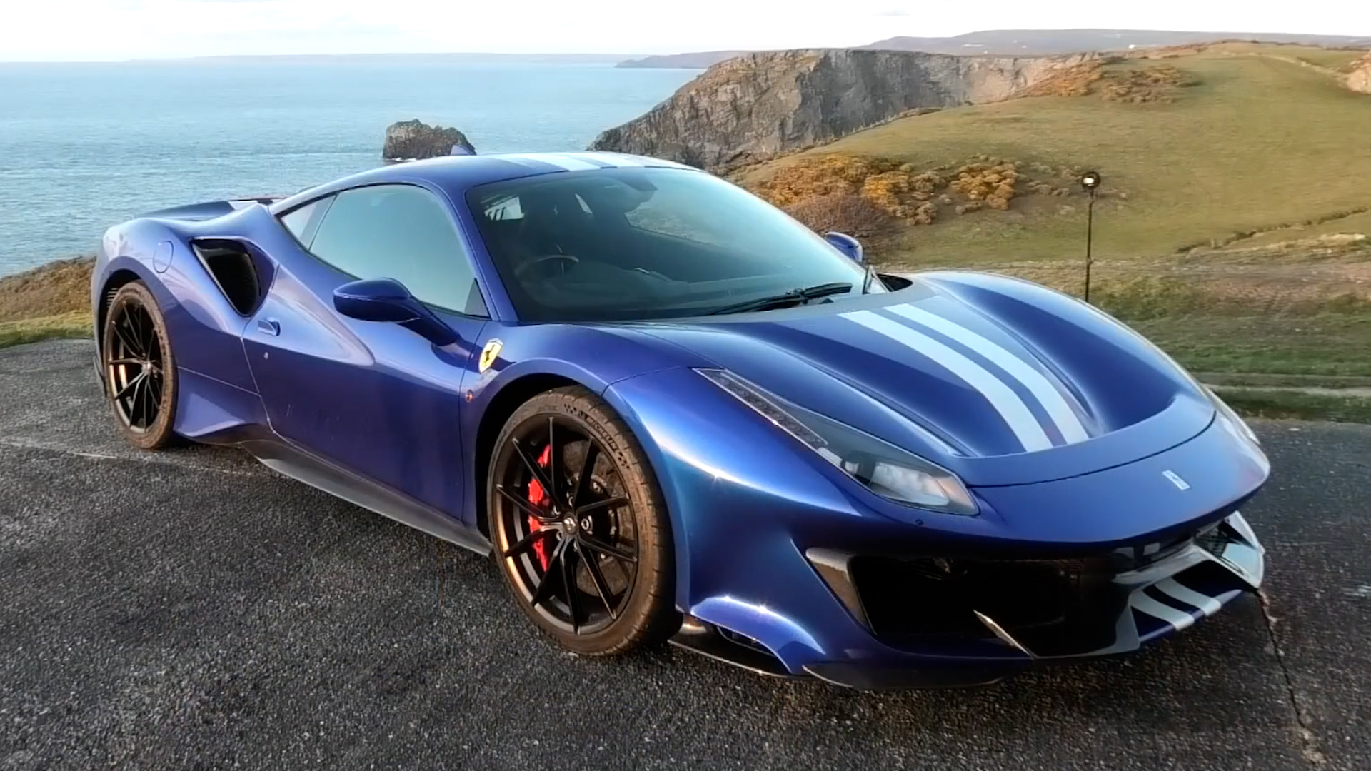 Ferrari 488 Pista First Drive on Track