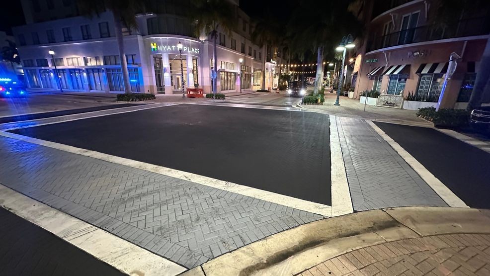 FDOT appears to paint over Delray Beach Pride intersection for second time