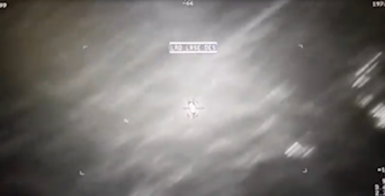 Video Shows Drone Launching Missile At UAP