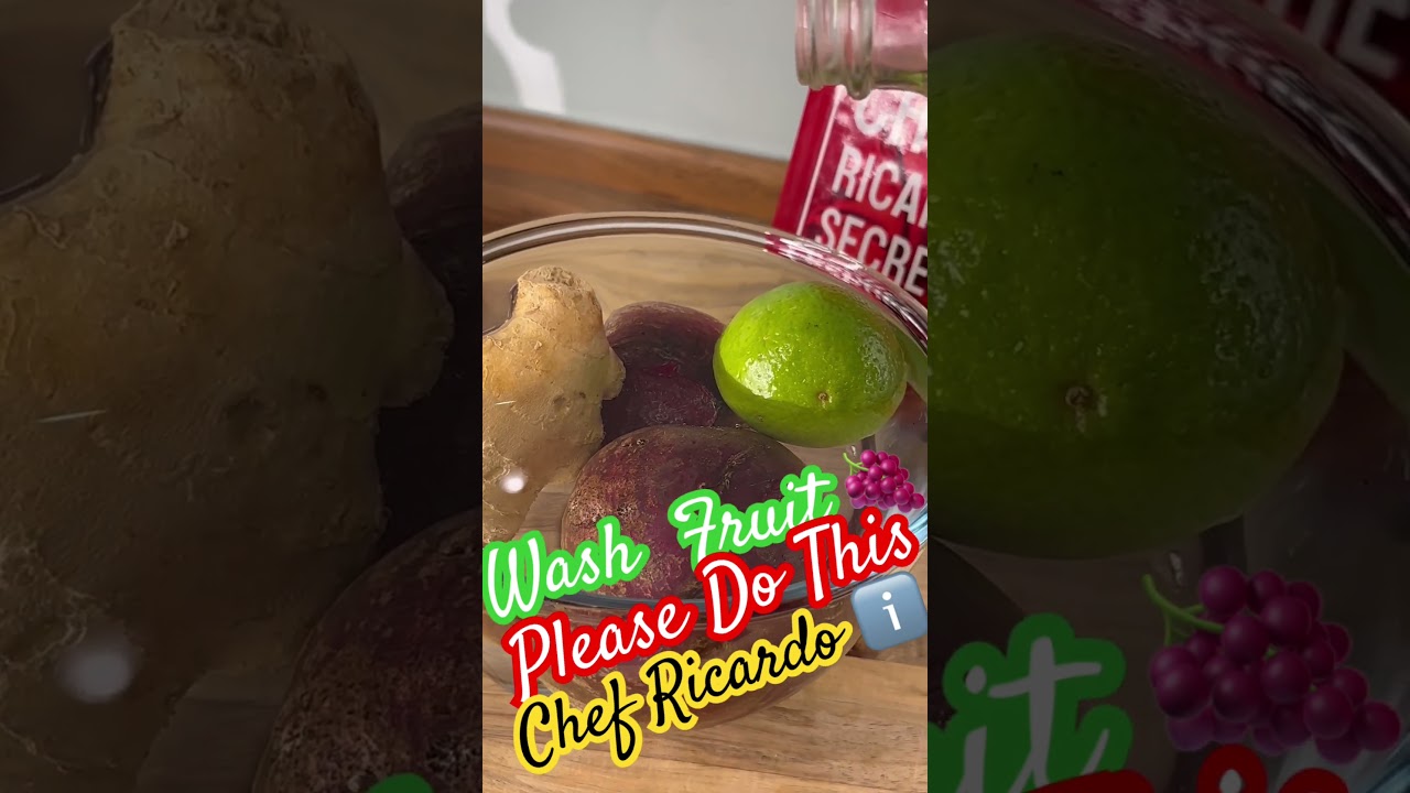 How to Properly Wash Store-Bought Fruit Safely