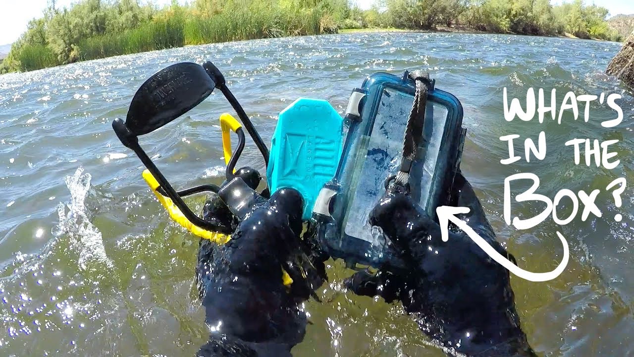 I Found a Sealed Waterproof Box Underwater in the River! (Returned to ...