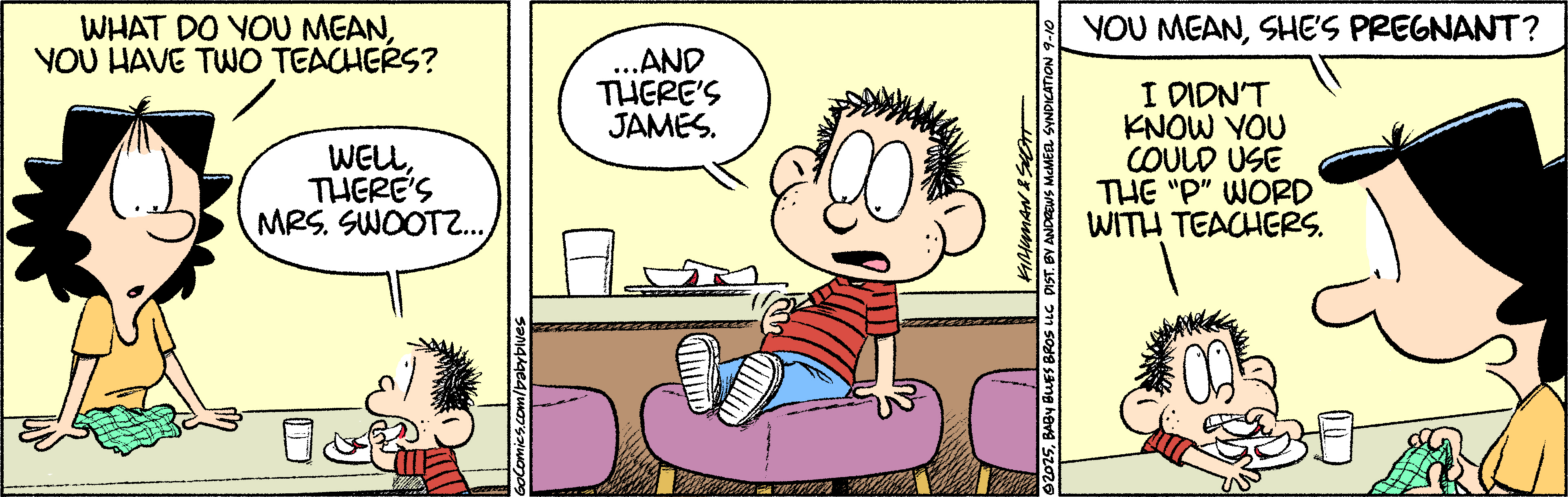 Baby Blues by Rick Kirkman and Jerry Scott