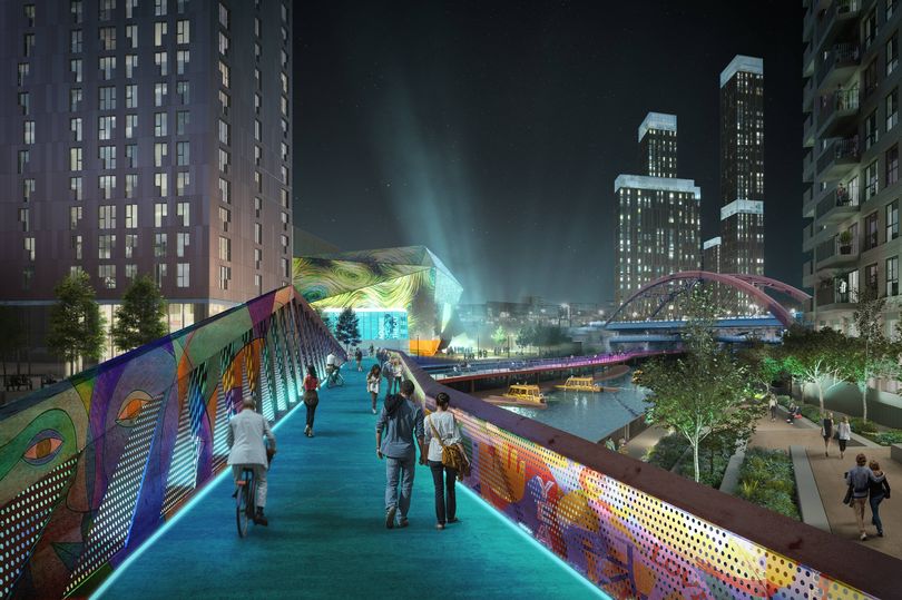 Floating walkways could come to city centre river with 100-mile ...