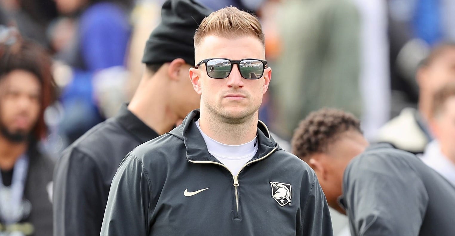 Post Practice (9/9) Video One-on-One Interview with Army OC Cody Worley