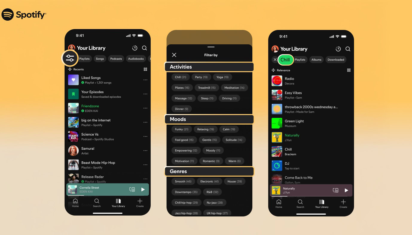 Spotify Launches New Features to Help You Organize Your Music