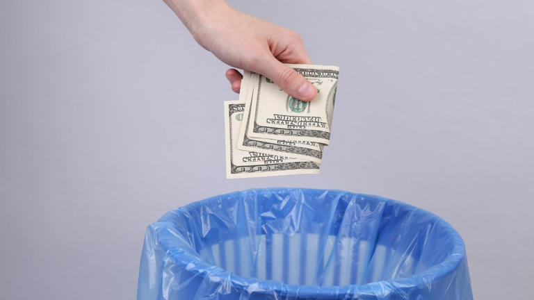 Americans trash money every week without seeing it