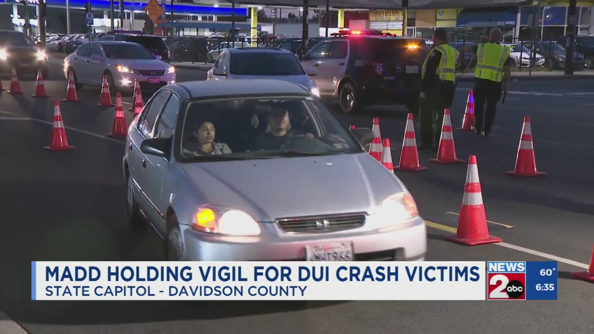 MADD holding vigil for DUI crash victims
