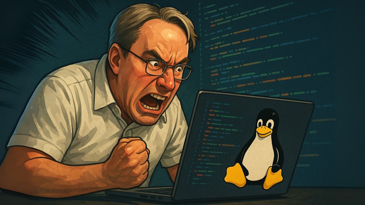 Linus Torvalds, creador de Linux: "El 99% de los que veo solo llevan a ...