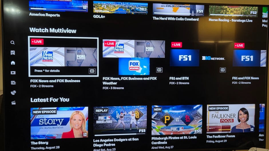 Fox One Review: Fox's Streaming Service Is Heavy on Sports and News ...