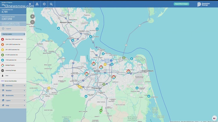ODU power fully restored after storm knocks out electricity across ...