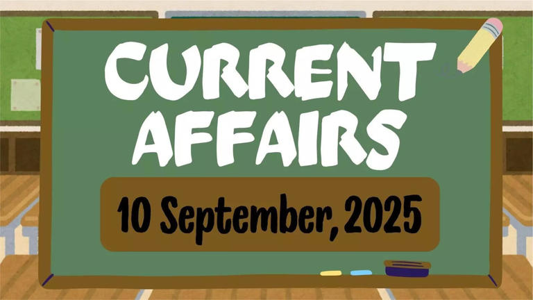GK Quiz Today 10 September, 2025: Latest Current Affairs Questions ...
