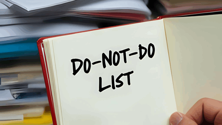 Why every marketer needs a ‘do-not-do’ list