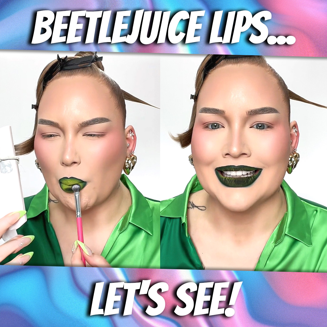 Beetlejuice Lips?｜NikkieTutorial