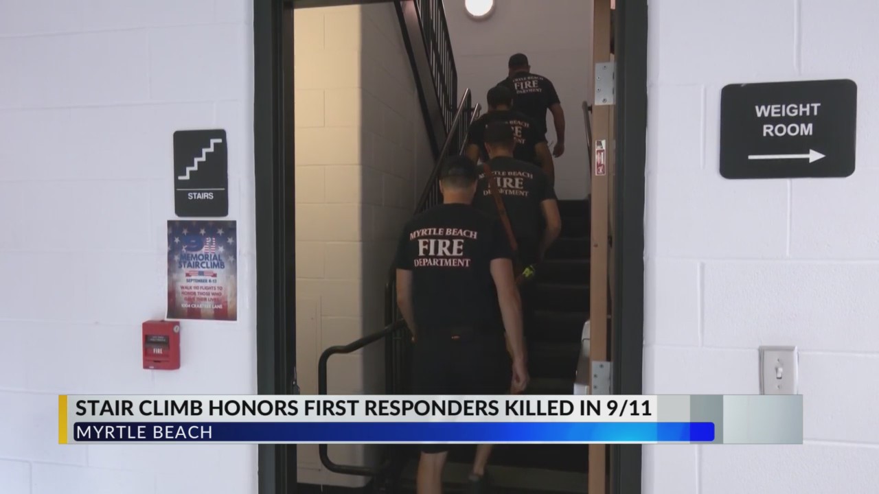 Myrtle Beach gym hosts 9/11 Memorial Stair Climb to honor fallen first ...
