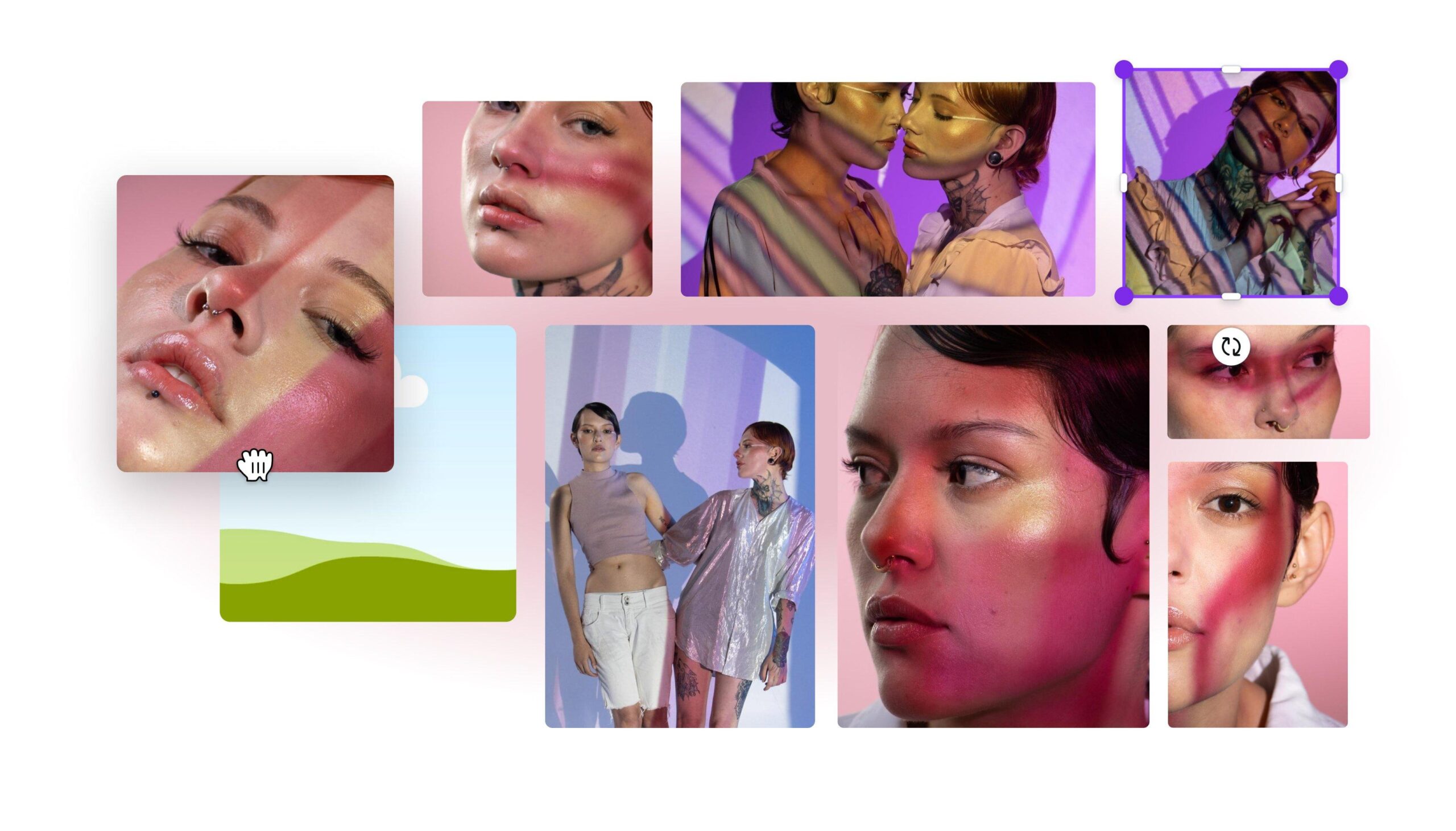 Cómo crear composiciones de fotos con PhotoGrid: plantillas, formatos y trucos