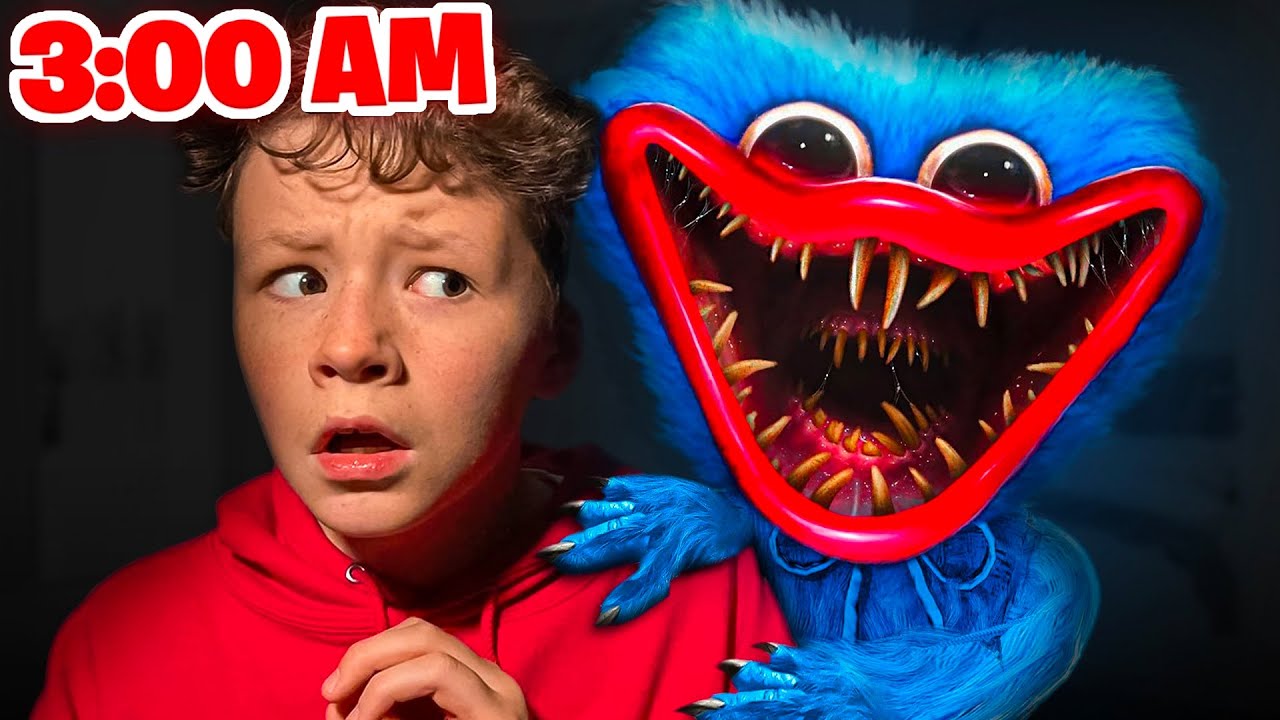 Little brother finds Poppy Playtime in real life shocking