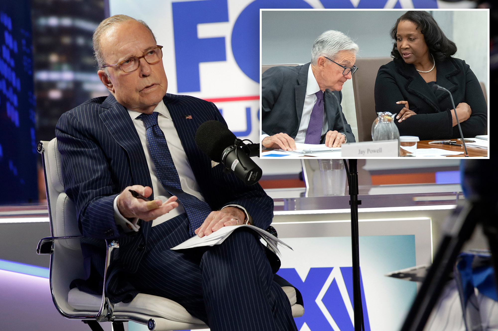 Lisa Cook should be kicked out of Fed’s September meeting, Larry Kudlow ...