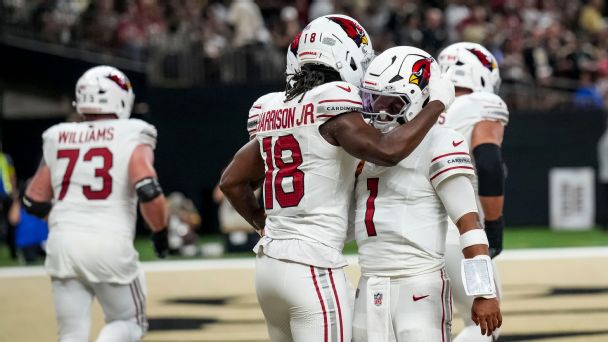 Murray-Harrison Jr. connection shows promise early