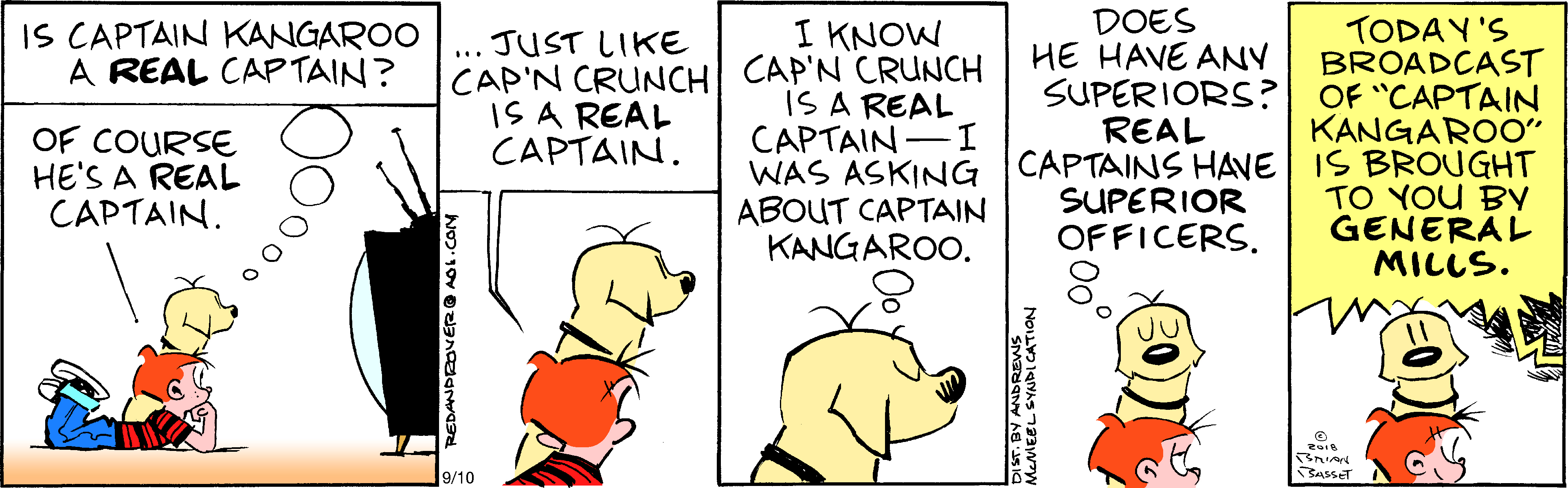 Red and Rover by Brian Basset