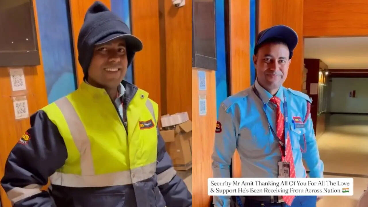 23-Year-Old Security Guard Balances Late-Night Duty & Studies To Join ...