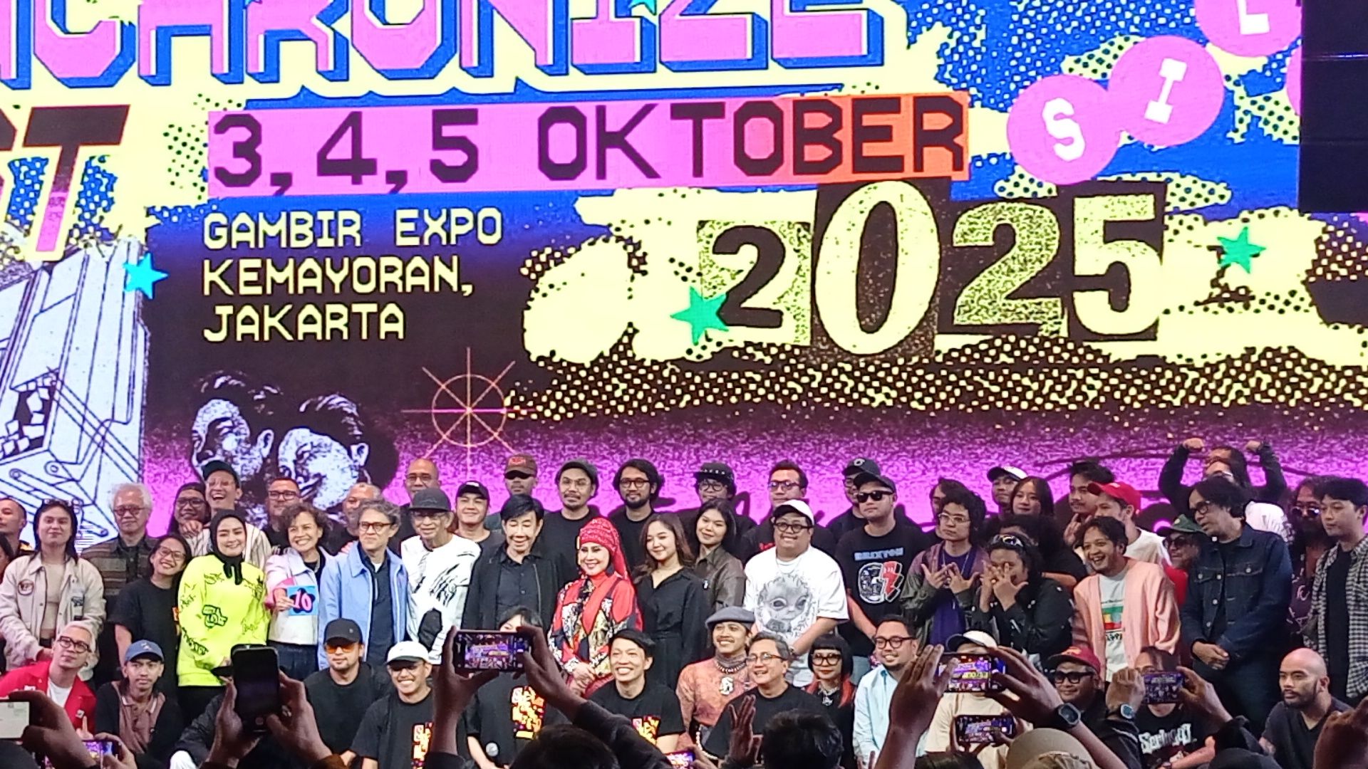 Angkat Tema Saling Silang, Synchronize 2025 Dimeriahkan 147 Musisi ...