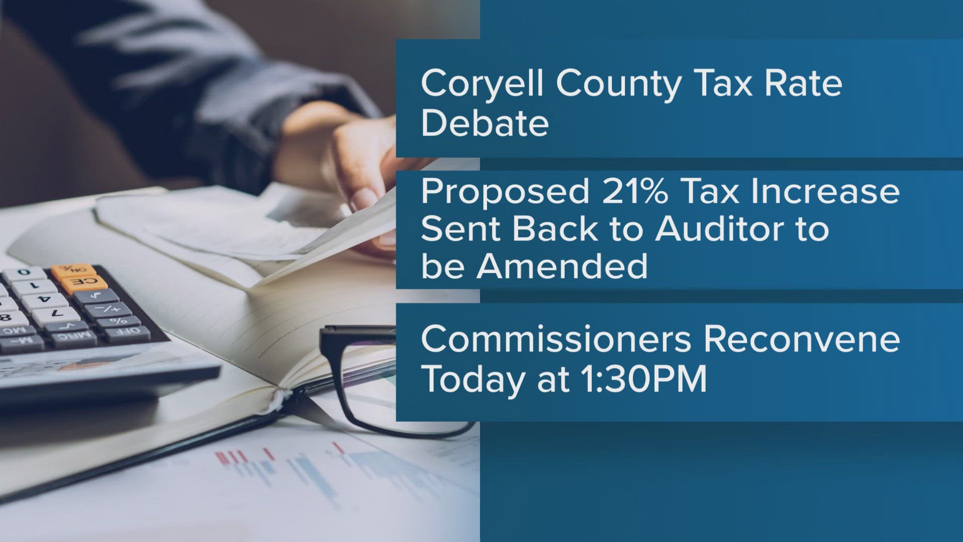 Voters force pause on Coryell County's proposed 21% tax increase