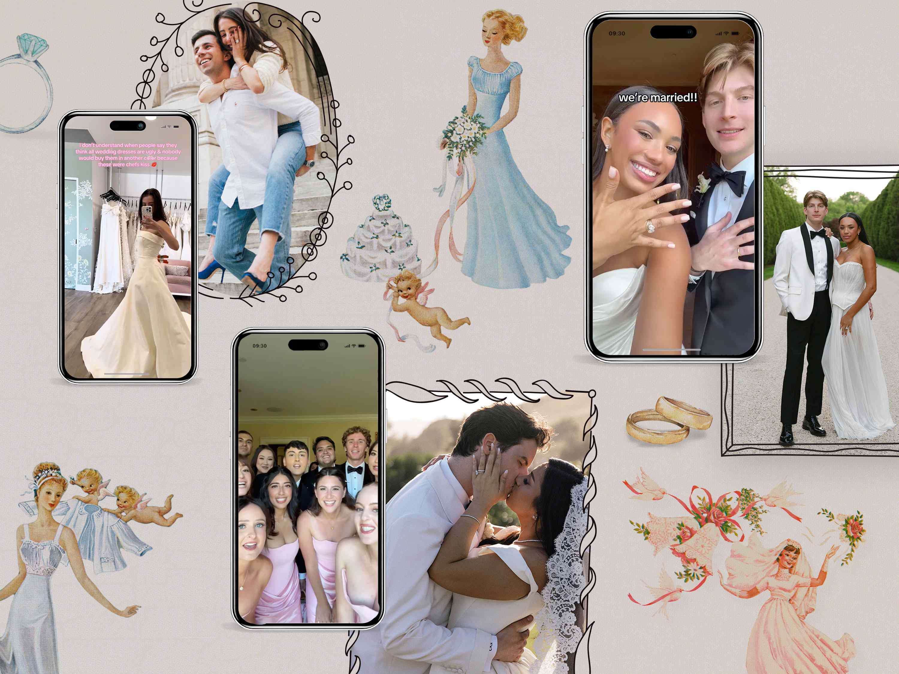 At an Influencer Wedding, the Internet Is the Most Important Guest